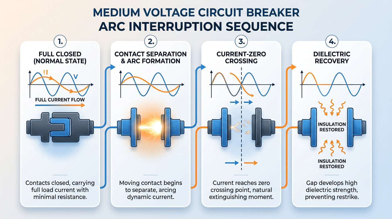 Medium Voltage Switchgear Circuit Breakers Explained